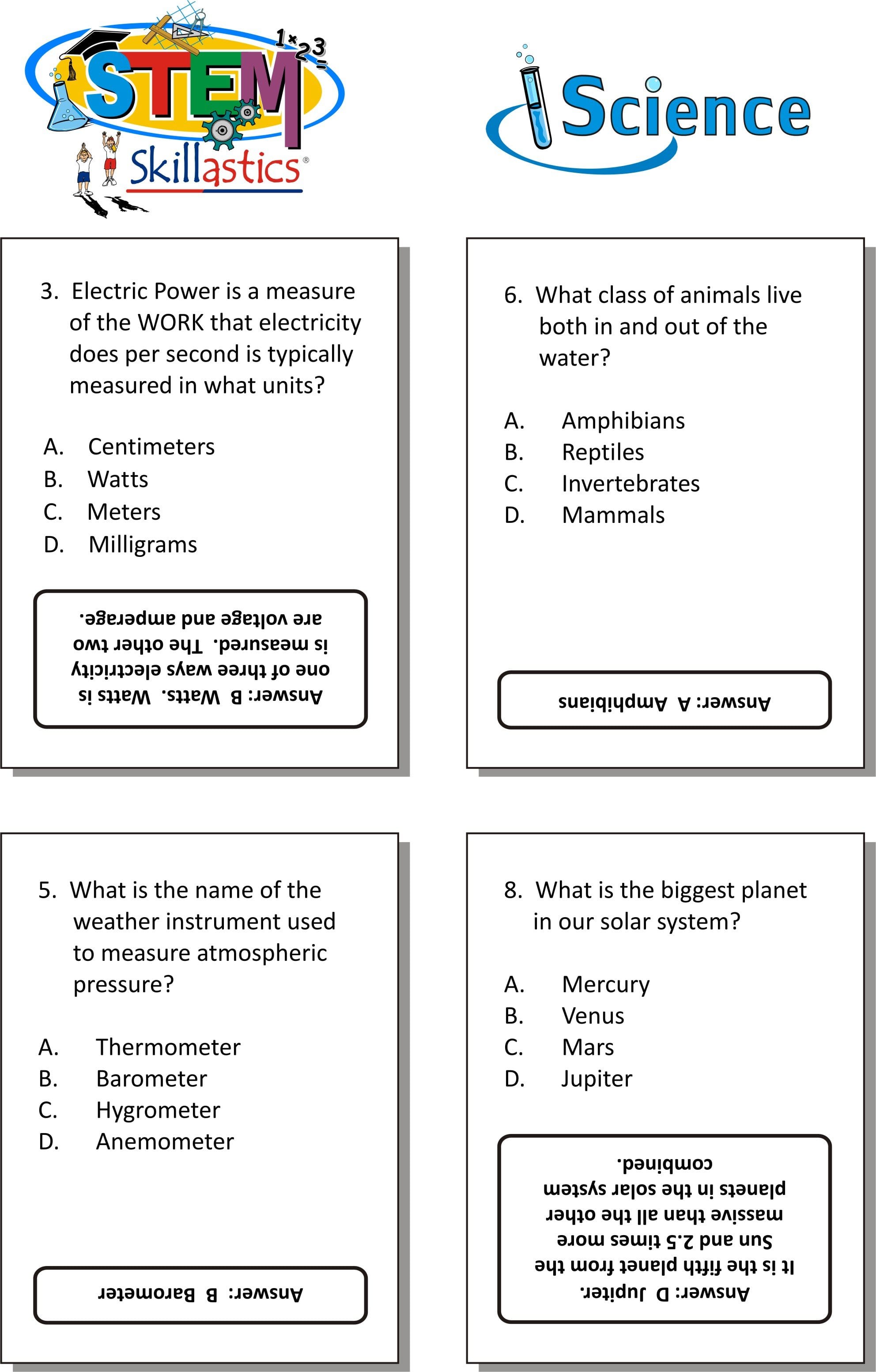STEM Skillastics: Science, Technology, Engineering and Math Program