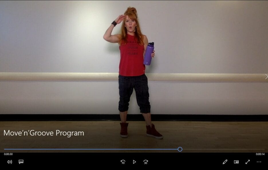 Virtual Move N’ Groove Afterschool Physical Education Program for Kids