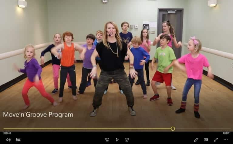 Virtual Move N’ Groove Afterschool Physical Education Program for Kids